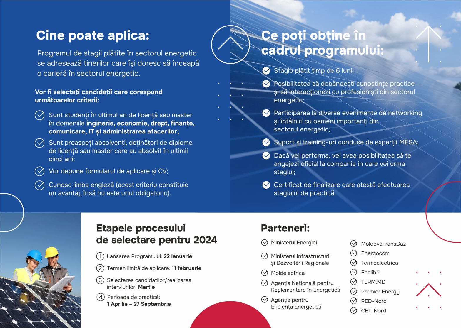 Program de stagii plătite în sectorul energetic – Facultatea de ...